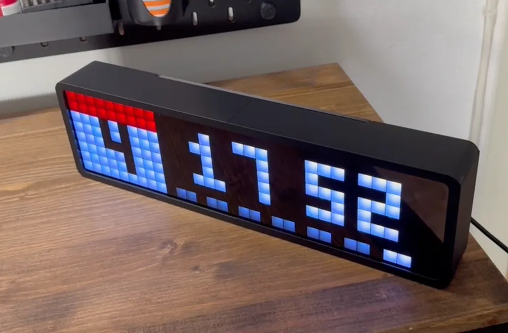 8 x 32 LED Matrix Awtrix Home Assistant by Christo MakerWorld: Download ...