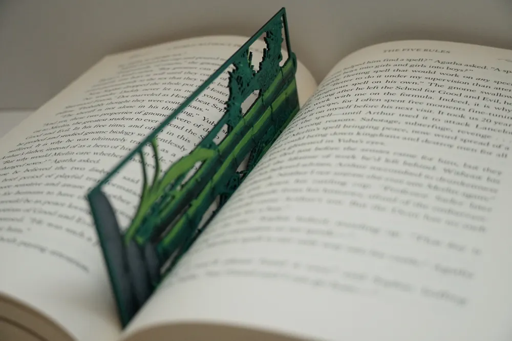 Bamboo Zen Bookmark by 3djd MakerWorld: Download Free 3D Models