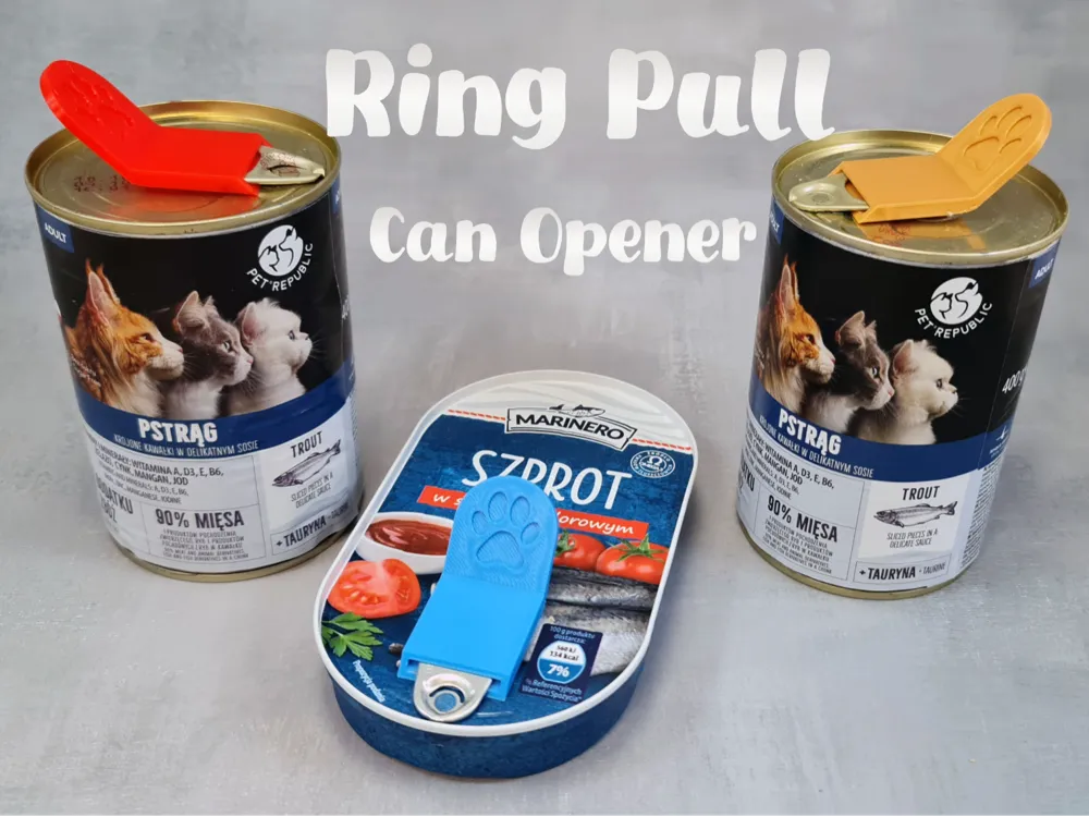 Ring Pull Can Opener - Free 3D Print Model - MakerWorld