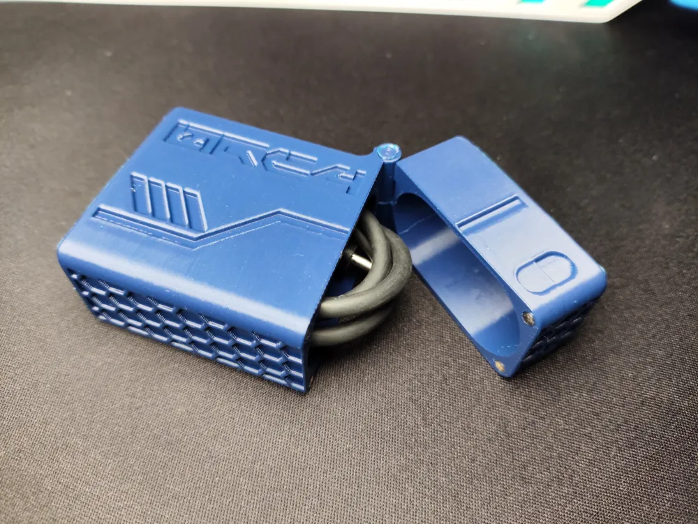 Cyberpunk / mecha box for storing things like earphones and keys by ...