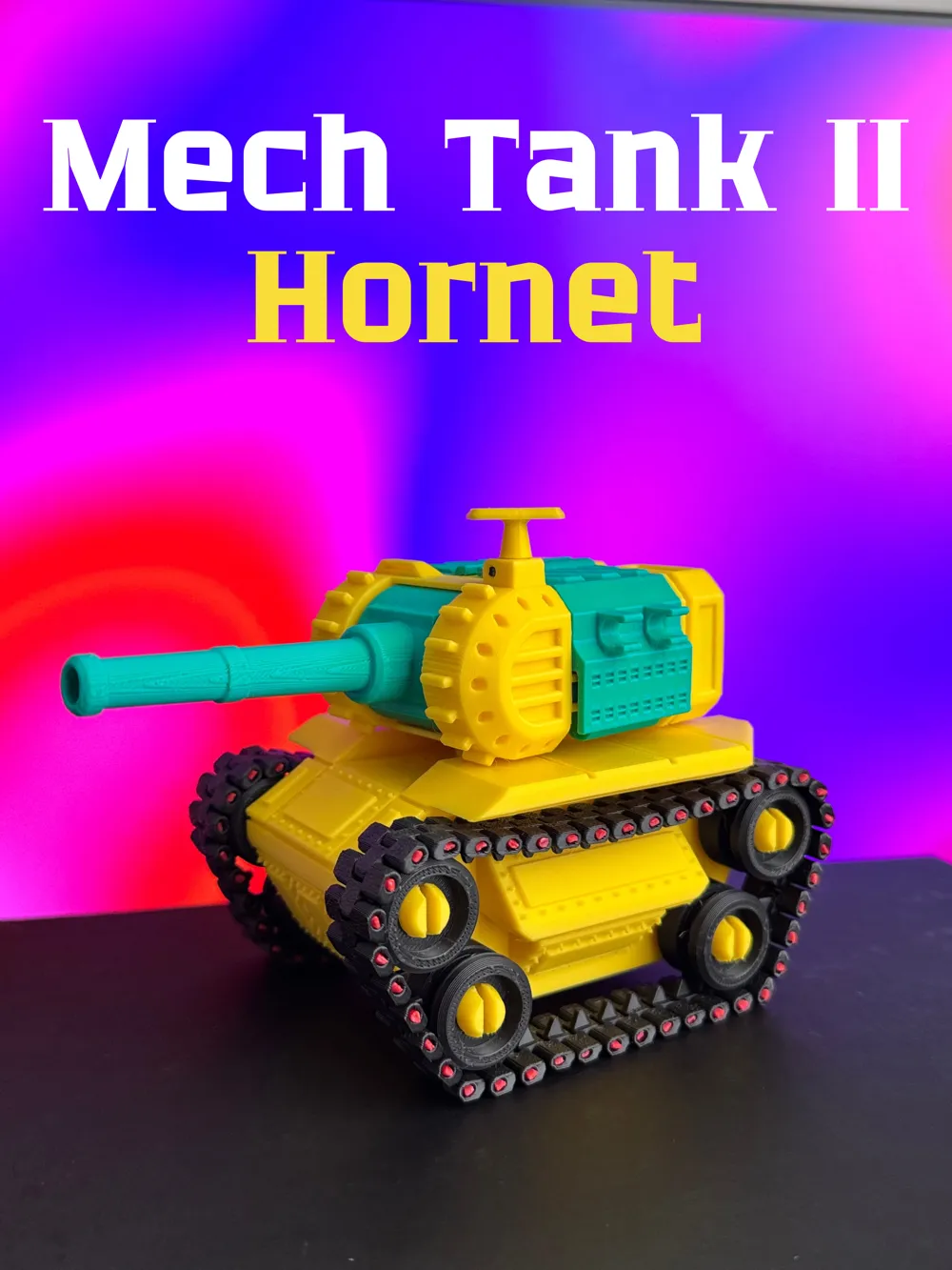 Mech tank II - hornet - Free 3D Print Model - MakerWorld