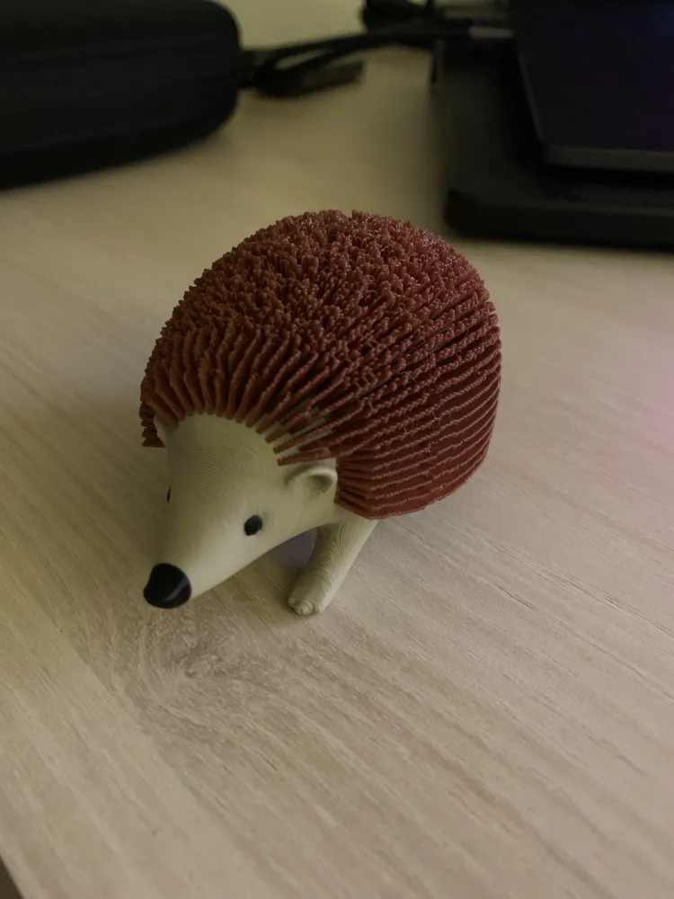 Fluffy Hedgehog by Xeraj MakerWorld: Download Free 3D Models
