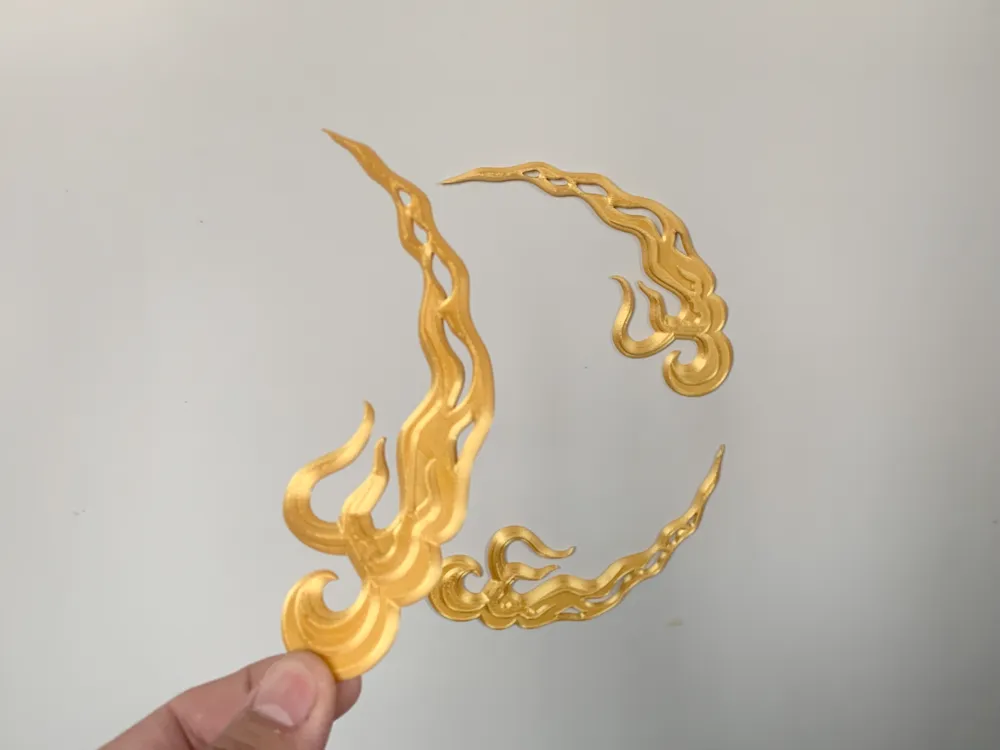 Nezha 2's Wind Fire Wheels by Ms - MakerWorld