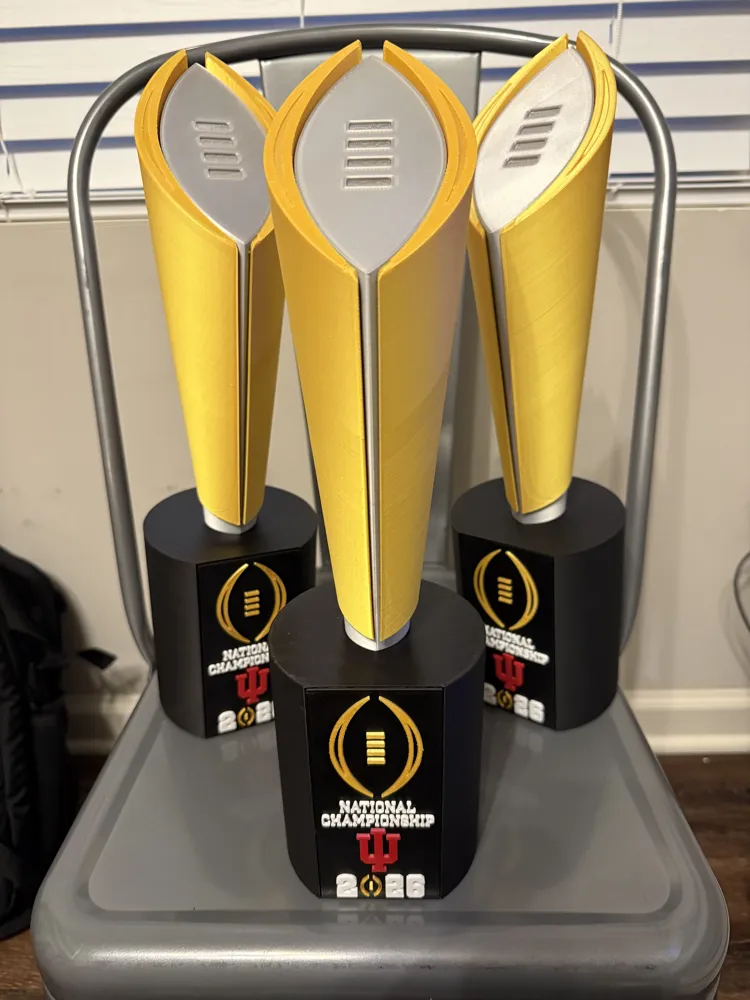 2026 IU Indiana - College Football Playoff Trophäe – Kostenloses 3D ...