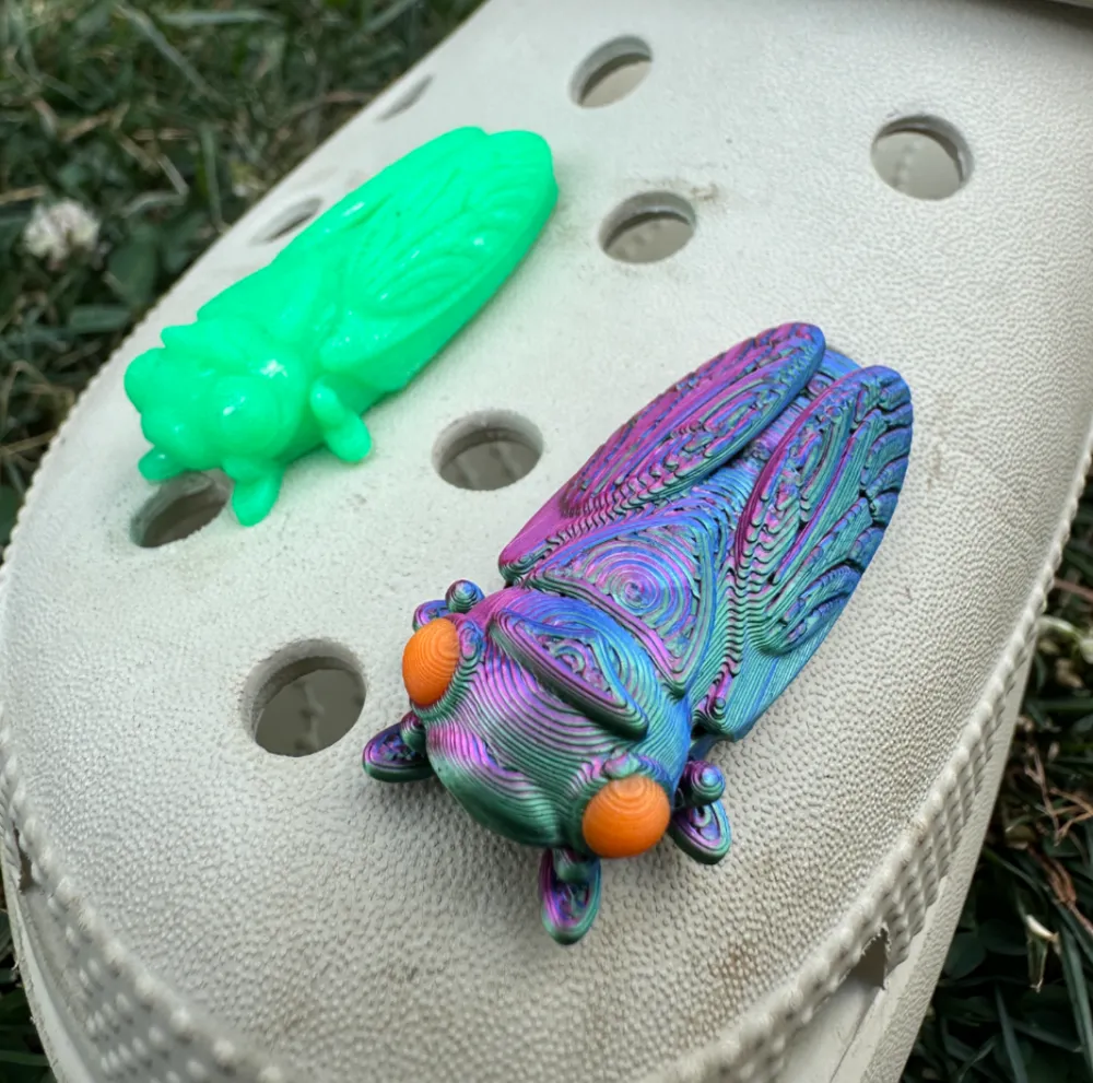 Cicada Croc Jibbitz Shoe Charm Decor by Justin Koch - MakerWorld