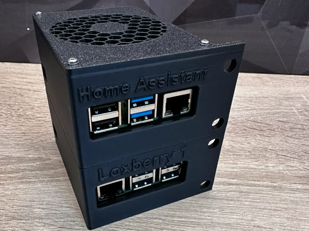Rack Mount Raspberry Pi Server Enclosure by André M. MakerWorld ...
