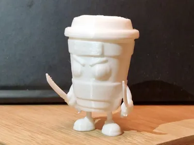 Murderous Cappuccino | Italian Brain Rot Model by faker MakerWorld ...