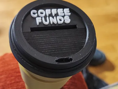 coffee cup money box by noooooob - MakerWorld