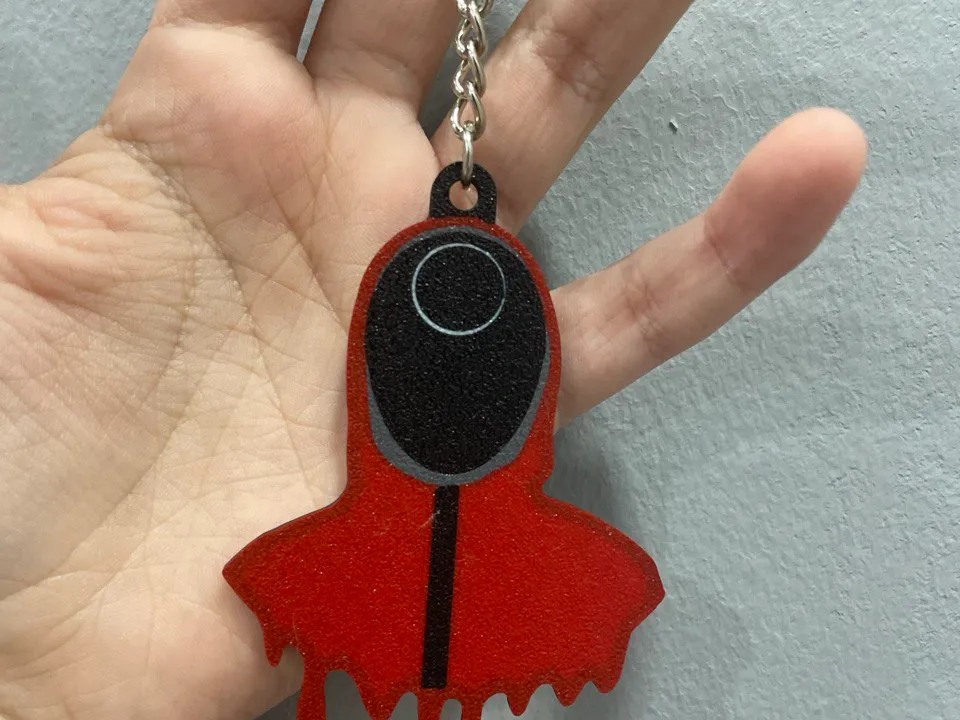 Keychain squid game by kriativu 3D - MakerWorld