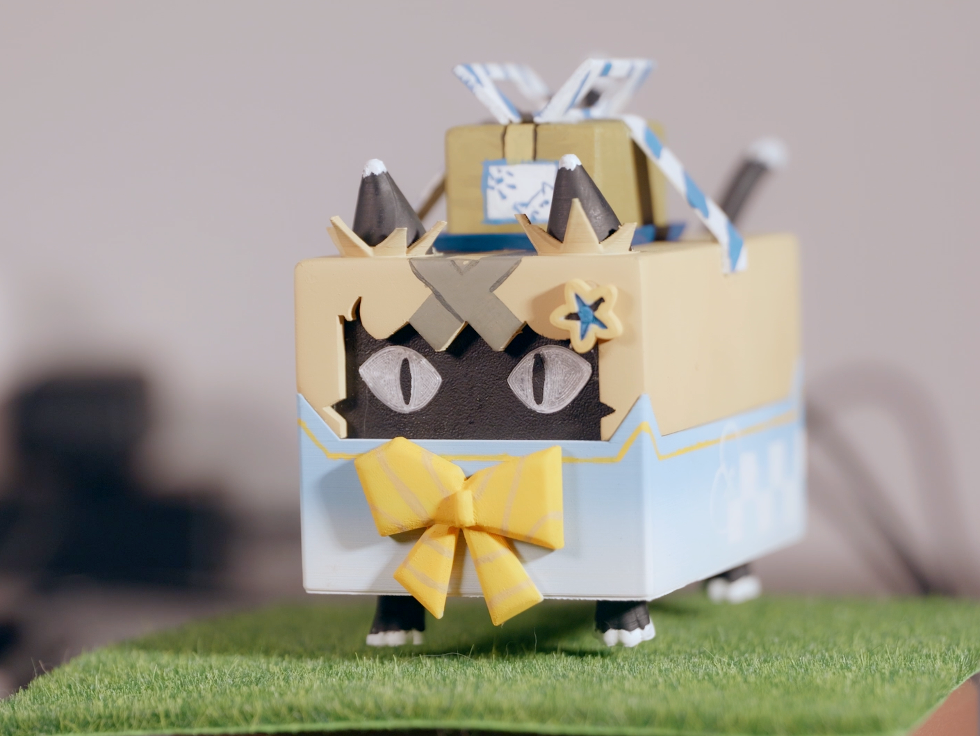 Genshin Impact Qiqi Magnetic Levitation Cat Box by EcoFengYooJingMakerWorld: Download Free 3D Models