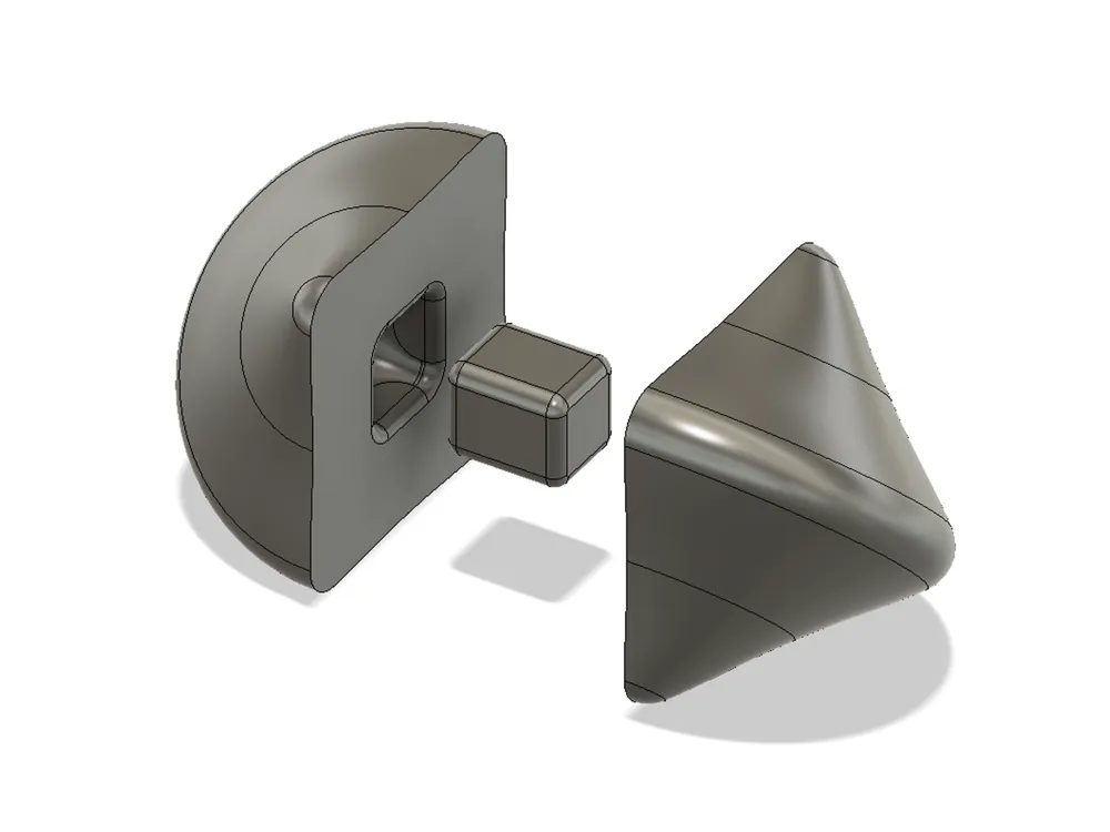 Rolling Sphericon - Square Variant Desk Toy by RandomRemeshStudio ...