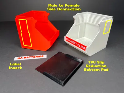 Infinity Bins - Stackable Sorting Containers by DesignCraft MakerWorld ...