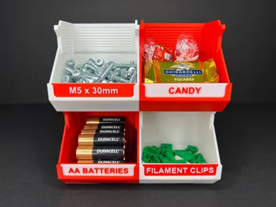 Infinity Bins - Stackable Sorting Containers by DesignCraft MakerWorld ...