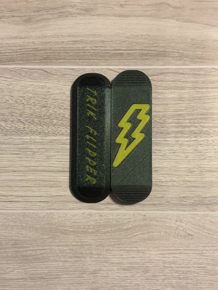 Trik Flipper - Magnetic Flip Board/FlipDeck - Free 3D Print Model ...