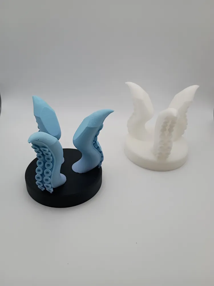 Rubik's cube squid themed stand - Free 3D Print Model - MakerWorld