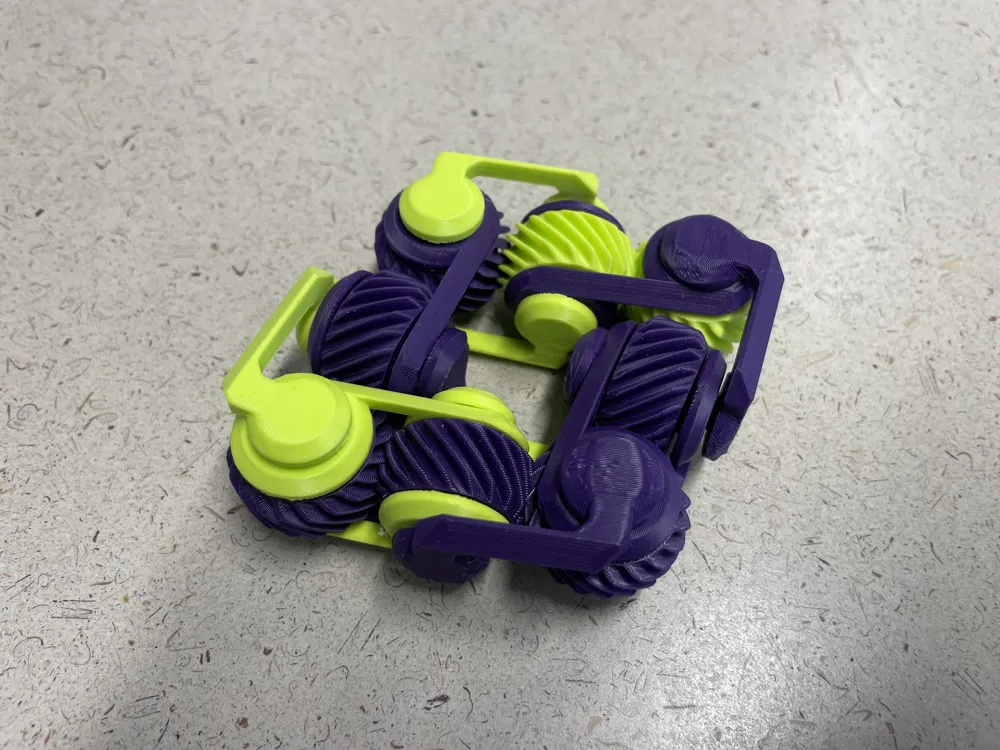 Modular Gear Fidget Toy - Free 3D Print Model - MakerWorld