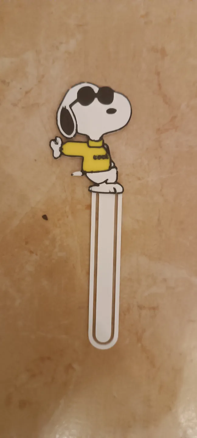 snoopy bookmark by lellolello935 - MakerWorld