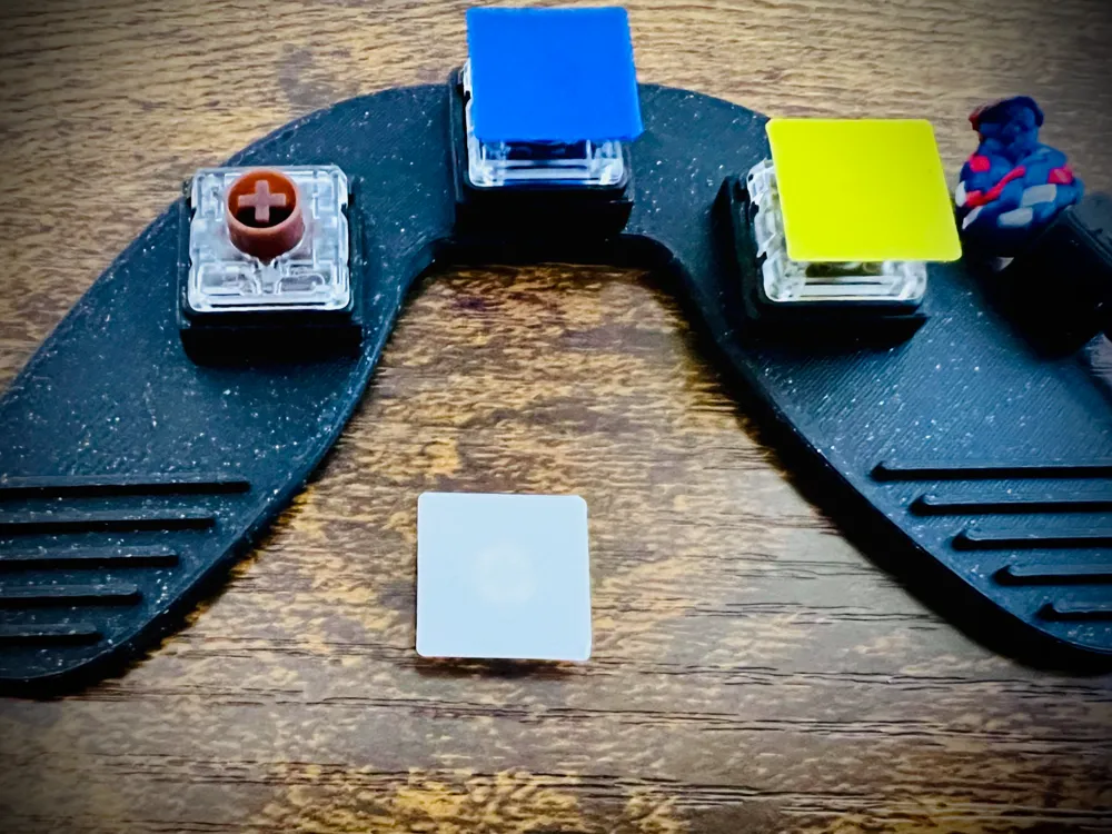 Low Profile MX Keyboard Switch Caps (Blank) by Scott Miller - MakerWorld