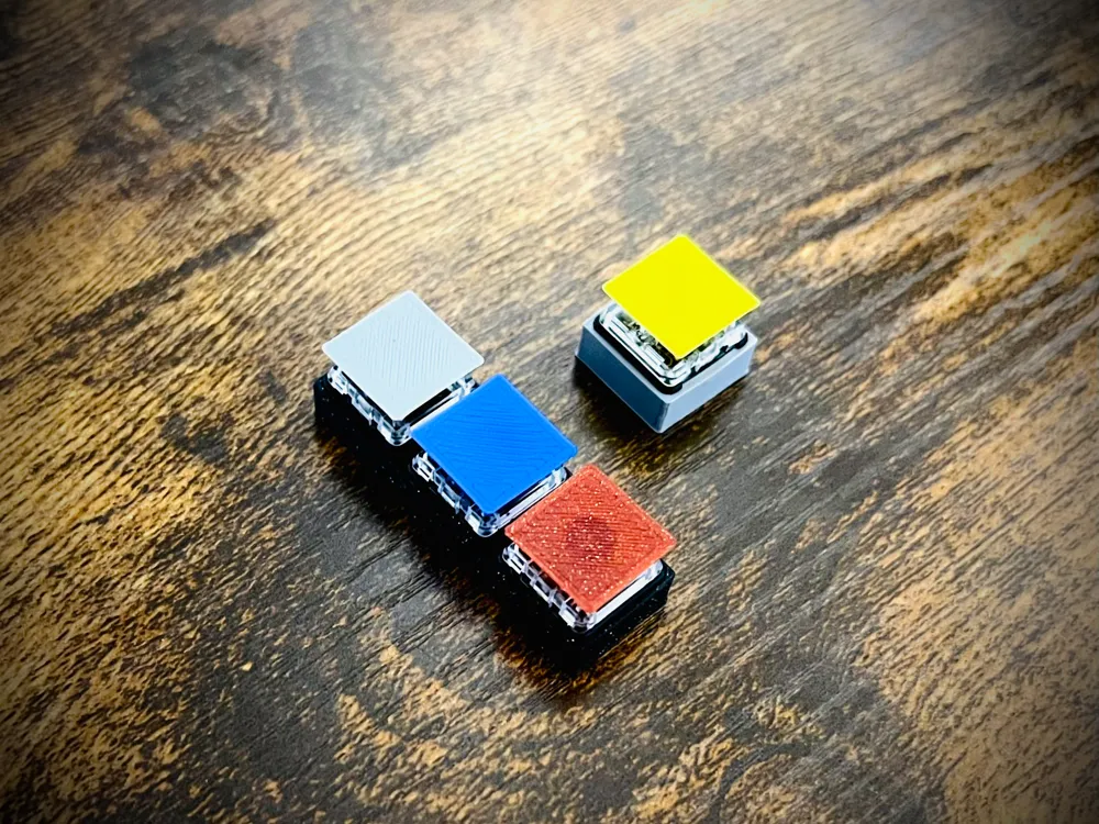 Low Profile MX Keyboard Switch Caps (Blank) by Scott Miller MakerWorld ...