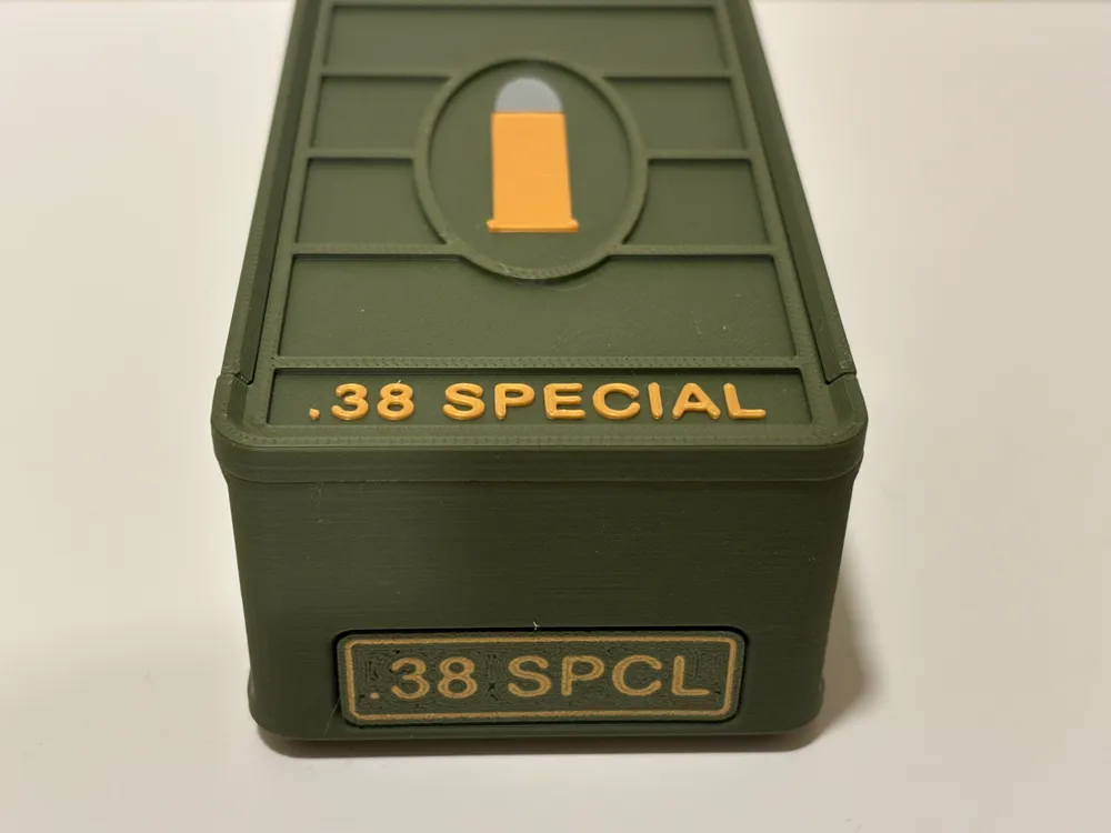 Ammo Storage Box 38 Special 50 Rounds by Coconut MakerWorld: Download ...