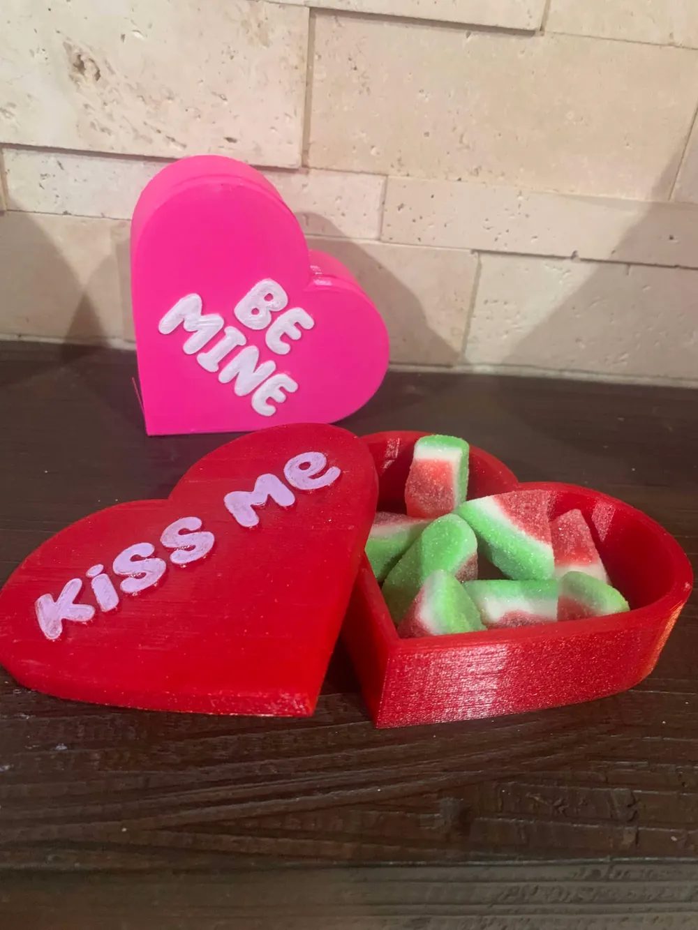 Valentines Conversation Hearts Storage Box by Why Not Build It ...