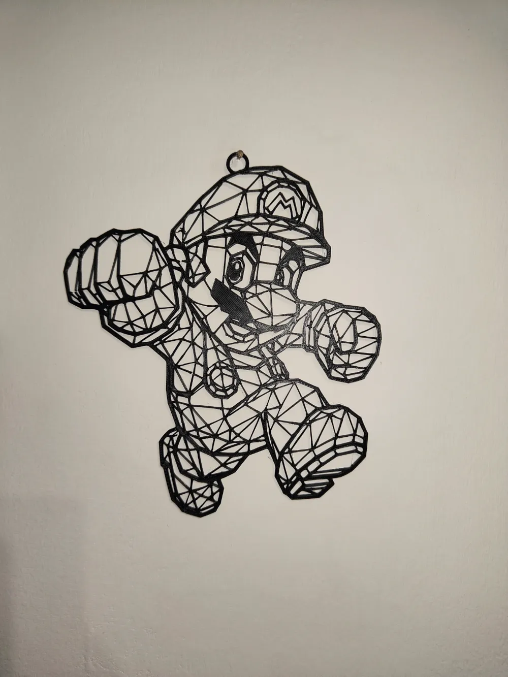 Line art low poly Super Mario by Forest87 - MakerWorld