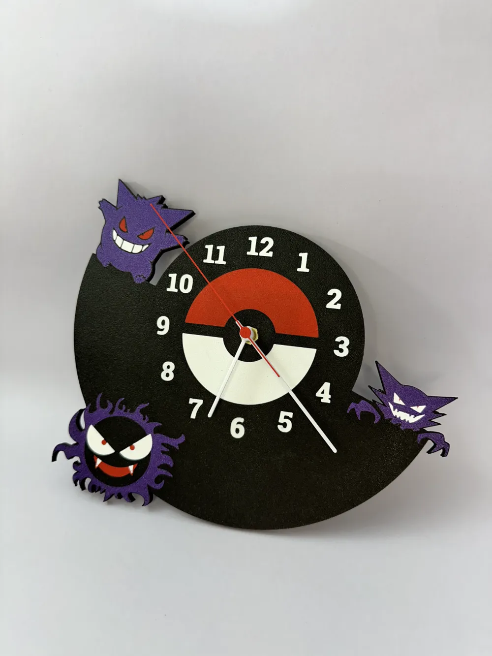 pokemon ghost gengar clock by ArtiVerse MT MakerWorld: Download Free 3D ...
