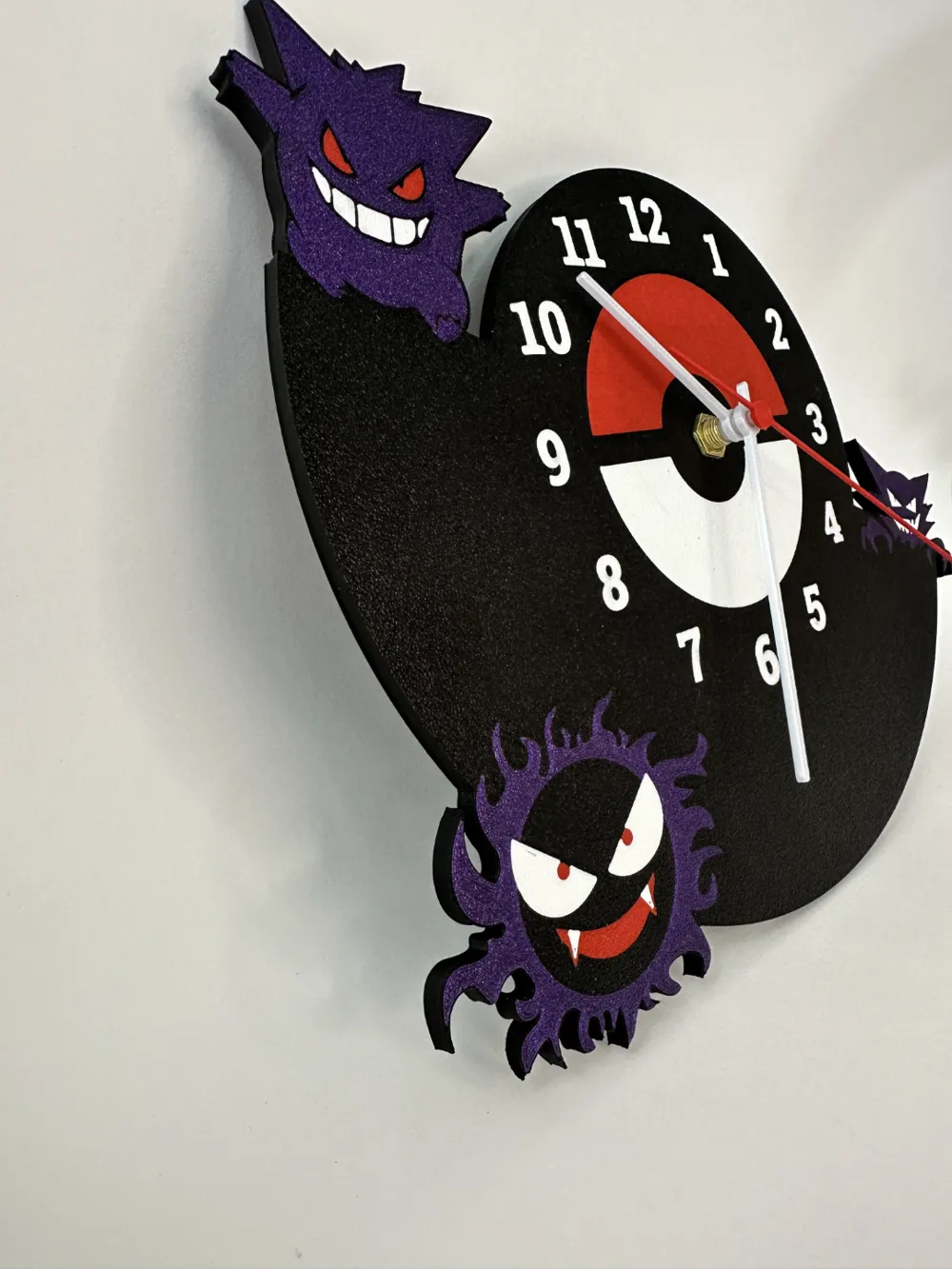 pokemon ghost gengar clock by ArtiVerse MT MakerWorld: Download Free 3D ...
