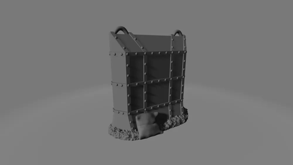 Kill Team Barrier Set Terrain Equipment - Free 3D Print Model - MakerWorld