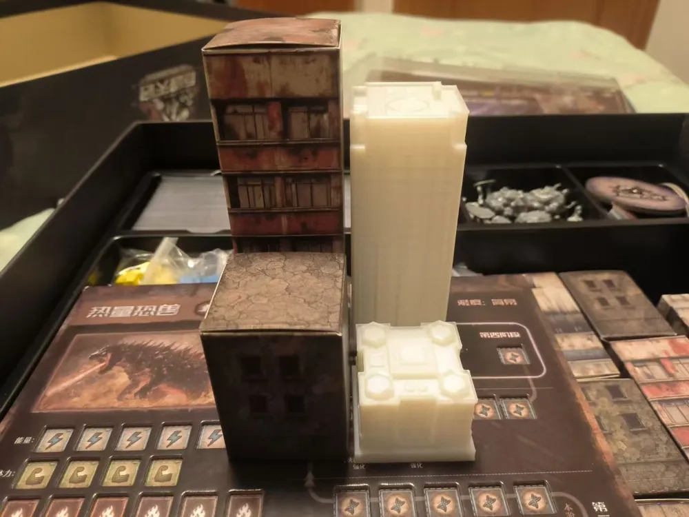 Gebäudemodelle für das Behemoth Apocalypse Crowdfunding Brettspiel ...