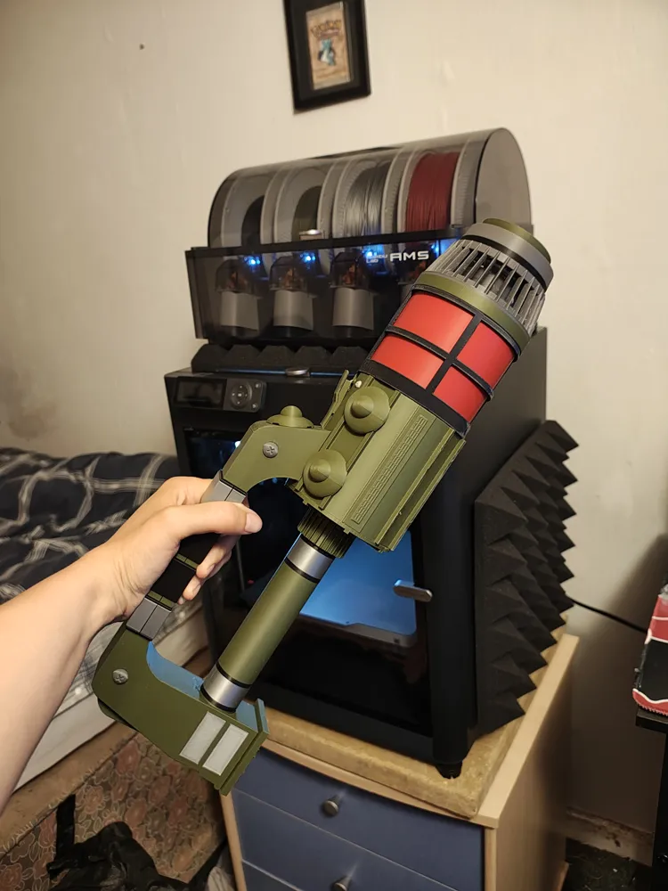 Doctor Who Attack of the Cyberman Gun by Morgz92 MakerWorld: Download ...