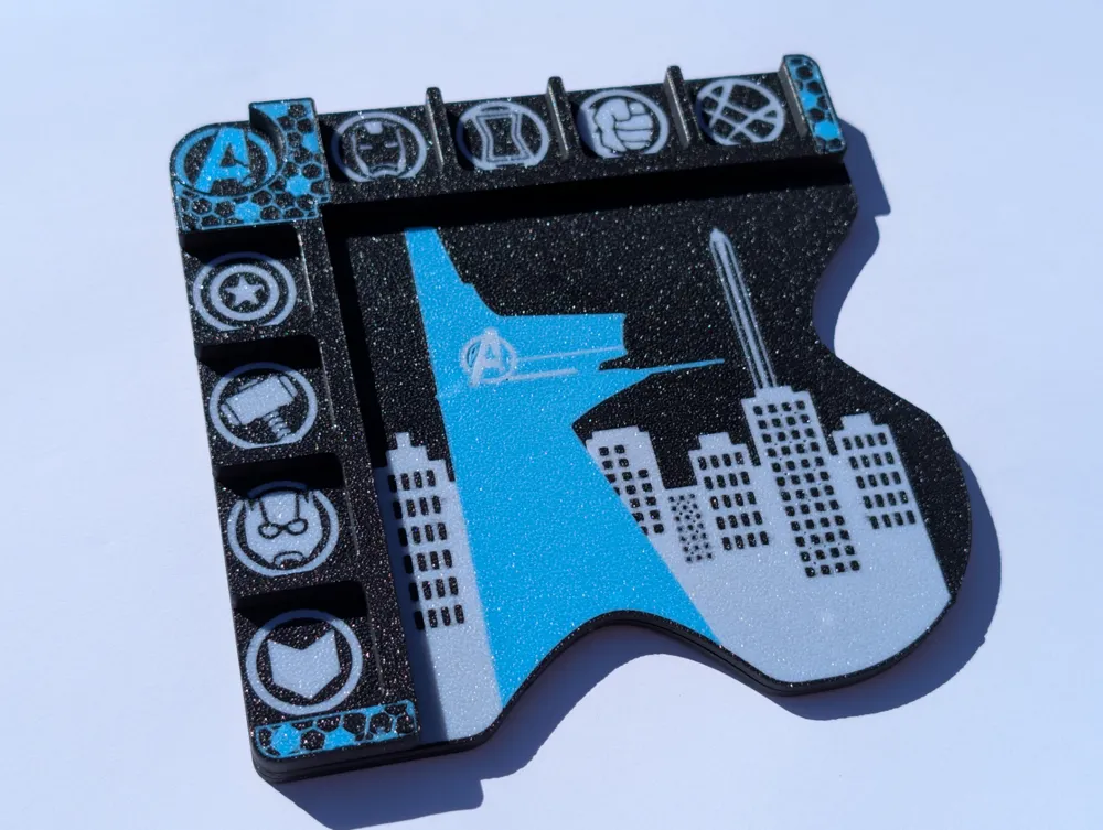 Avengers Hero Board |Marvel Champions LCG| by MrThous - MakerWorld