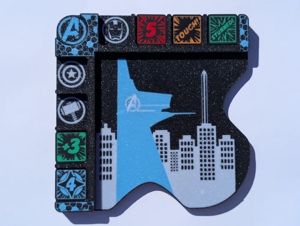 Avengers Hero Board |Marvel Champions LCG| by MrThousMakerWorld ...