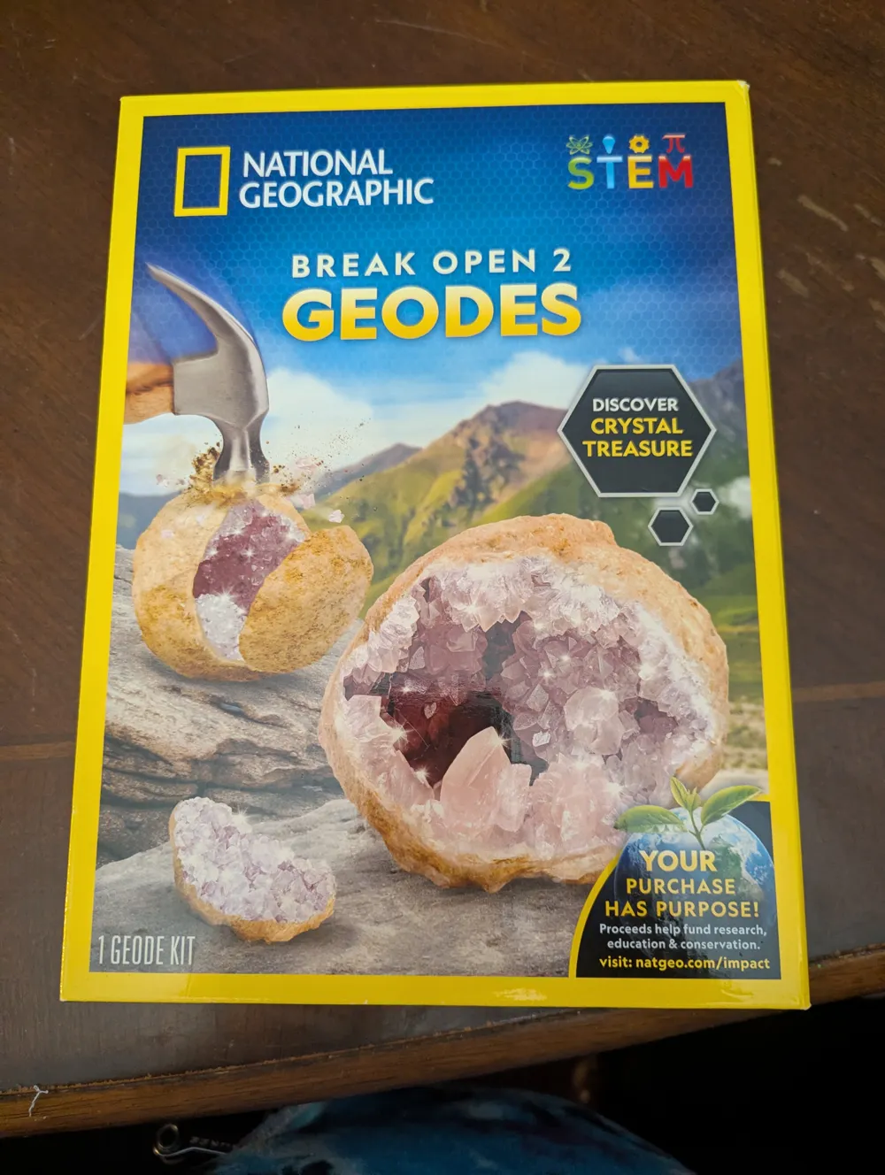 Geode Holder - Free 3D Print Model - MakerWorld