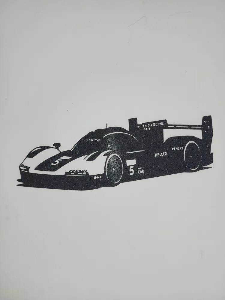 PORSCHE 963 WEC - 2D WALL ART by 3DPrintOnPoint MakerWorld: Download ...