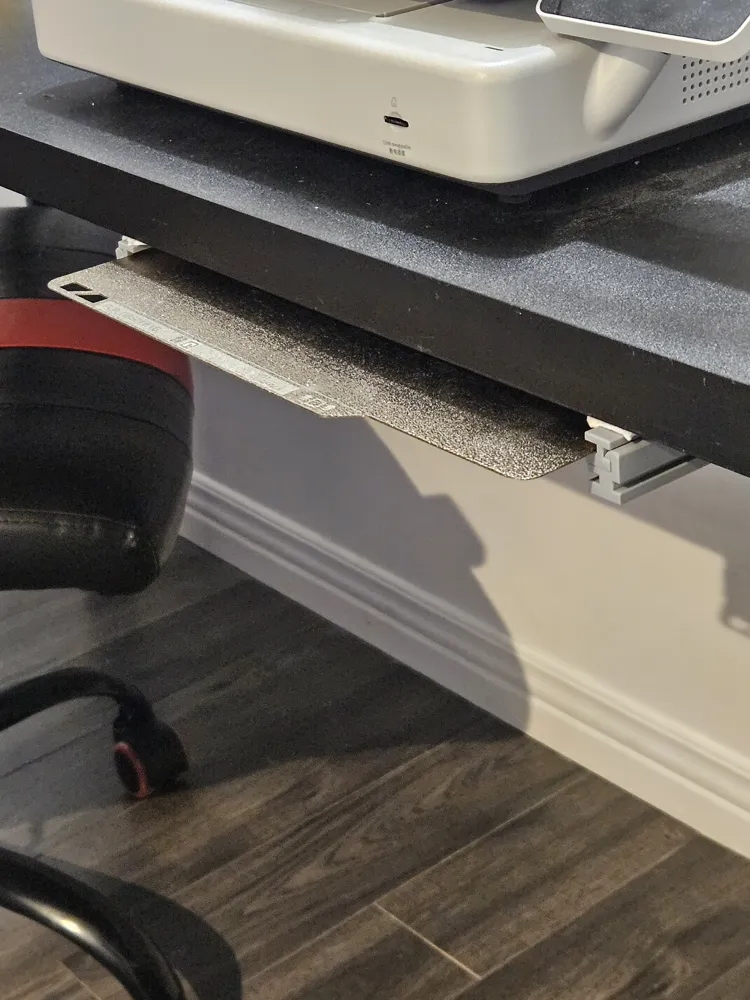 Under-Desk Build Plate Organizer - Free 3D Print Model - MakerWorld