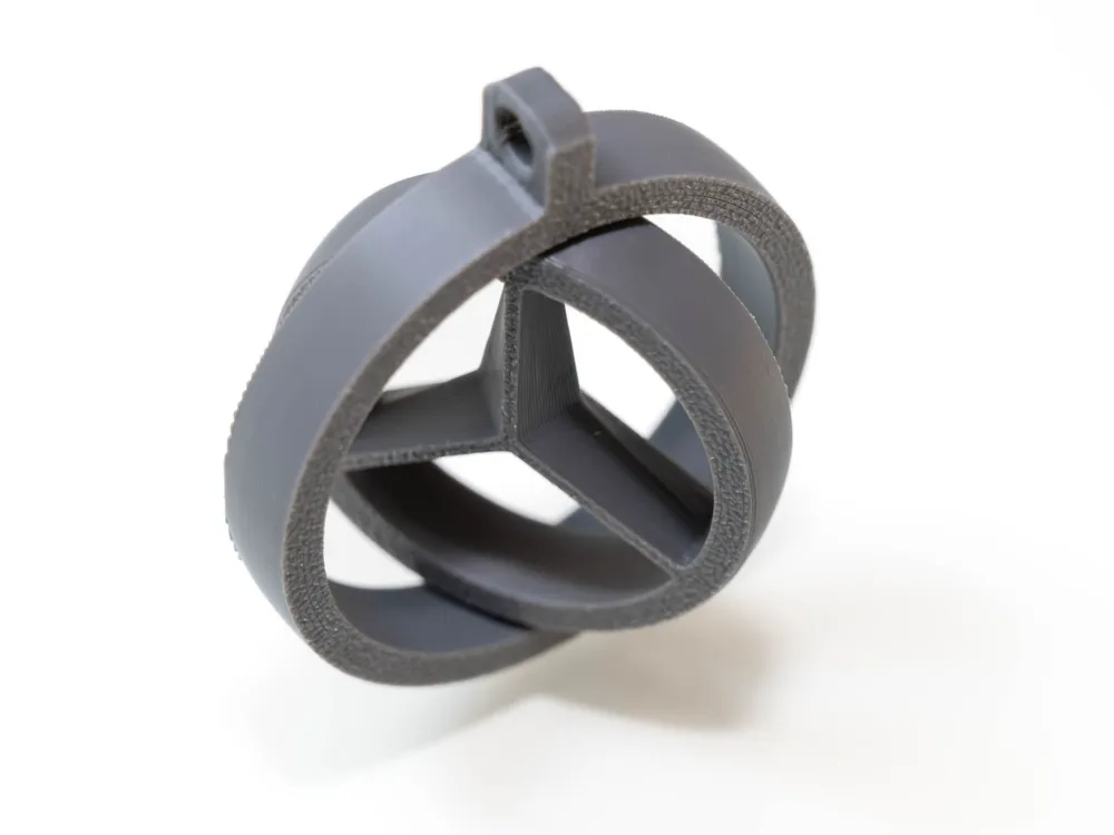Free-Spinning Mercedes-Benz Star Keyring by Contesta MakerWorld ...
