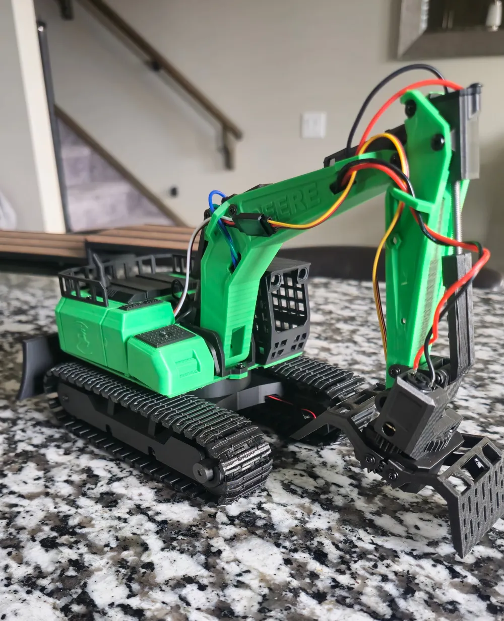 John Deere Branded Professor Boots Excavator Remixed by Jd MakerWorld ...