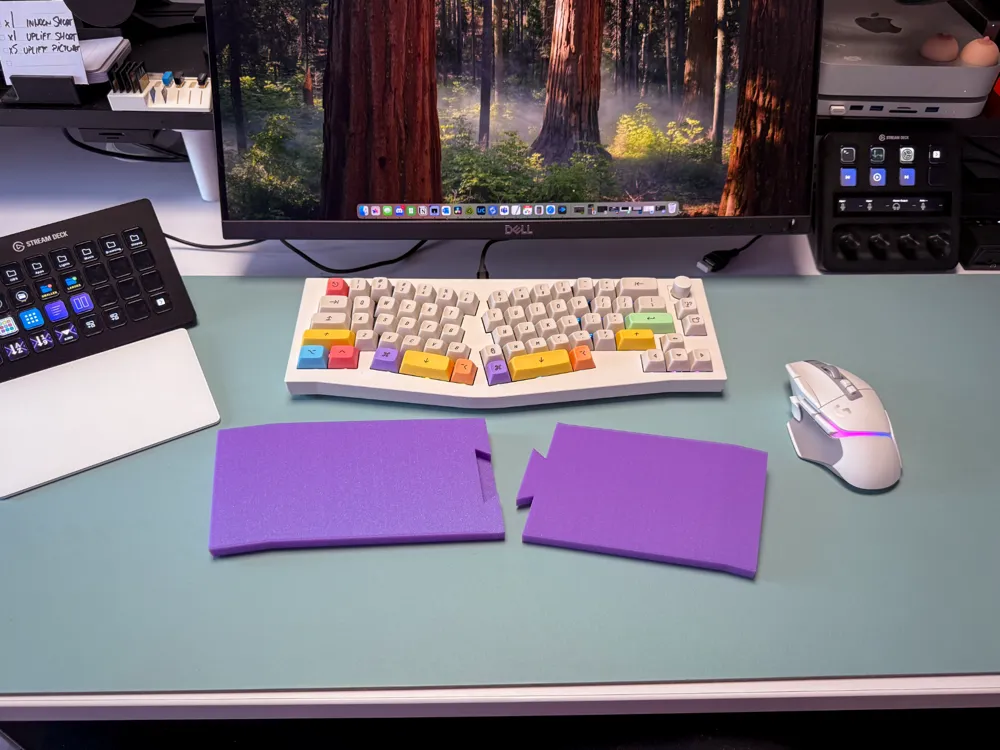 Keychron Q8 Max Wrist Wrest by NackHabitat - MakerWorld