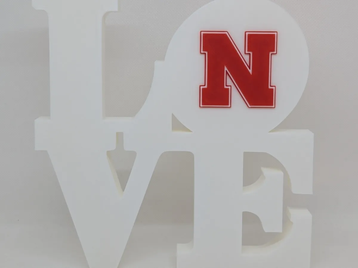 University Of Nebraska Cornhuskers Huskers - Free 3D Print Model ...