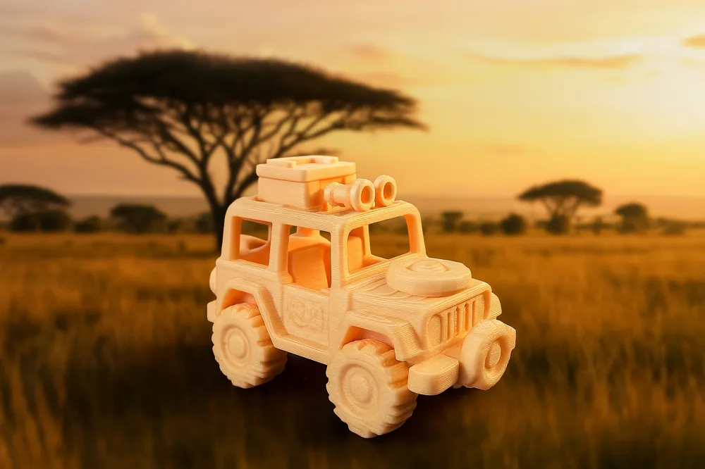 Dino Safari Adventure Jeep by F8R MakerWorld: Download Free 3D Models