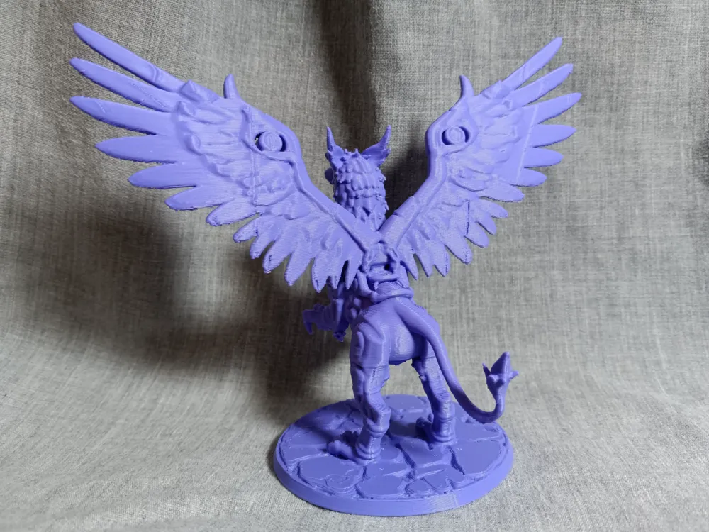 Steampunk Warrior Griffin by WA0TKO - MakerWorld