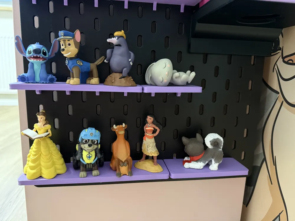 Tonie Shelf, Tonibox Ikea Skadis Large Figures, - Free 3D Print Model ...