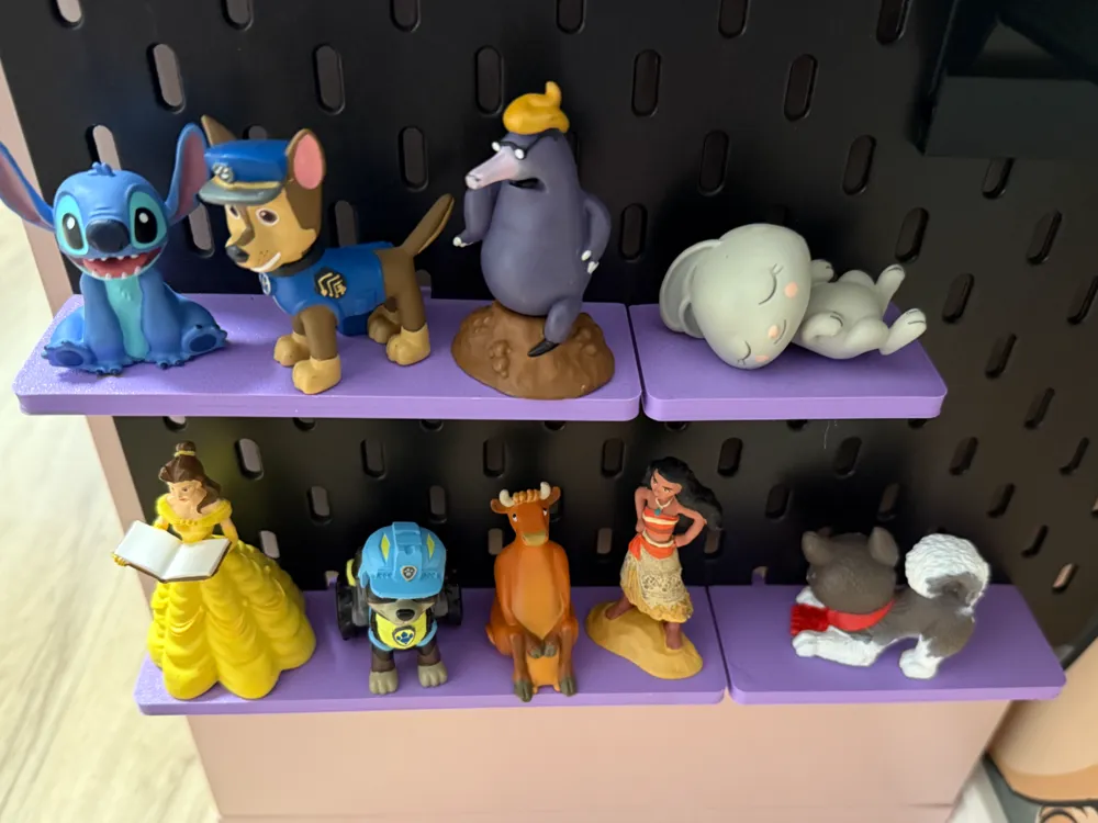 Tonie Shelf, Tonibox Ikea Skadis Large Figures, - Free 3D Print Model ...