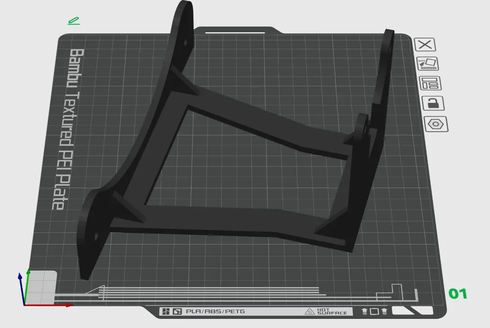 Staffa Per Tromba, Support For LTH102 FaitalPro by Francesco - MakerWorld