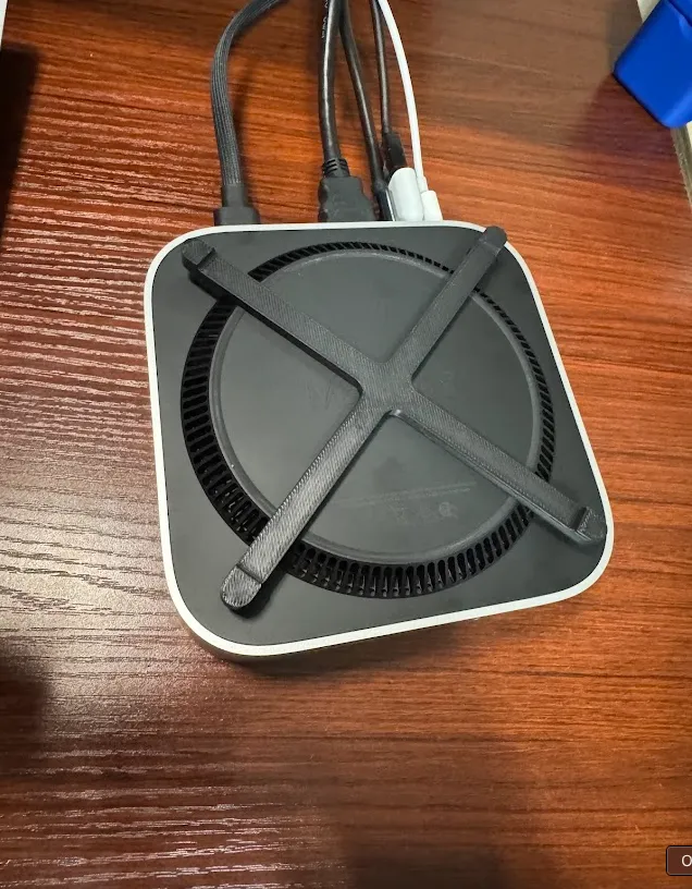 M4 Mac Mini Power Button Stand - Free 3D Print Model - MakerWorld