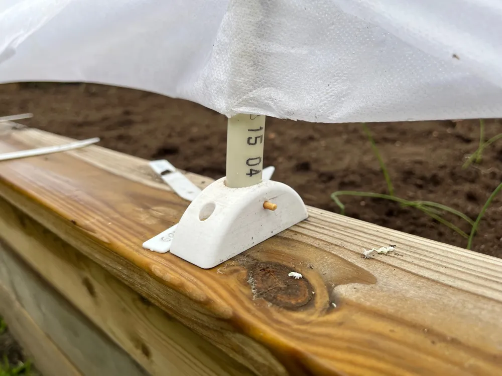 Row Cover Tunnel Clips for 16mm PVC Conduit by user ...