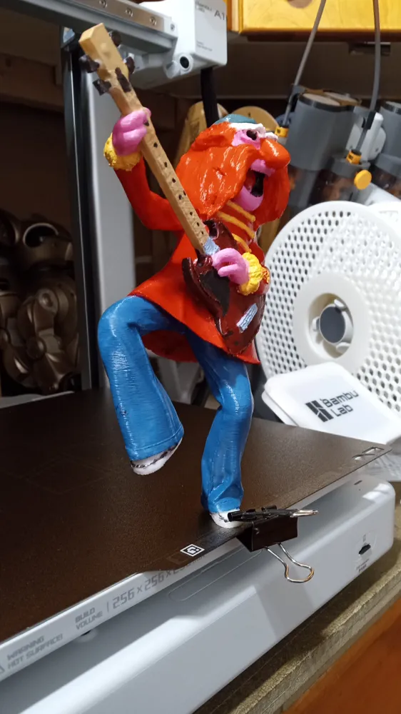 Sgt. Floyd Pepper (Muppet) - Free 3D Print Model - MakerWorld