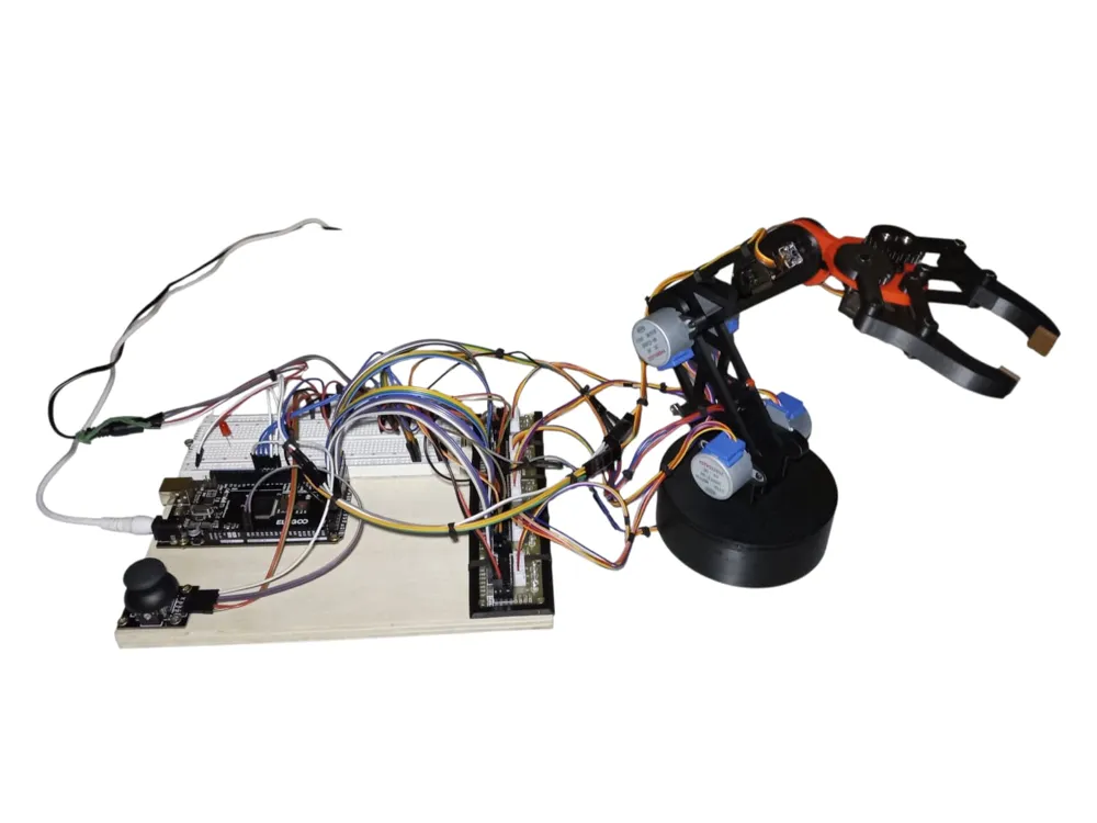 Robotic Arm V1.0 by Giulio MakerWorld: Download Free 3D Models