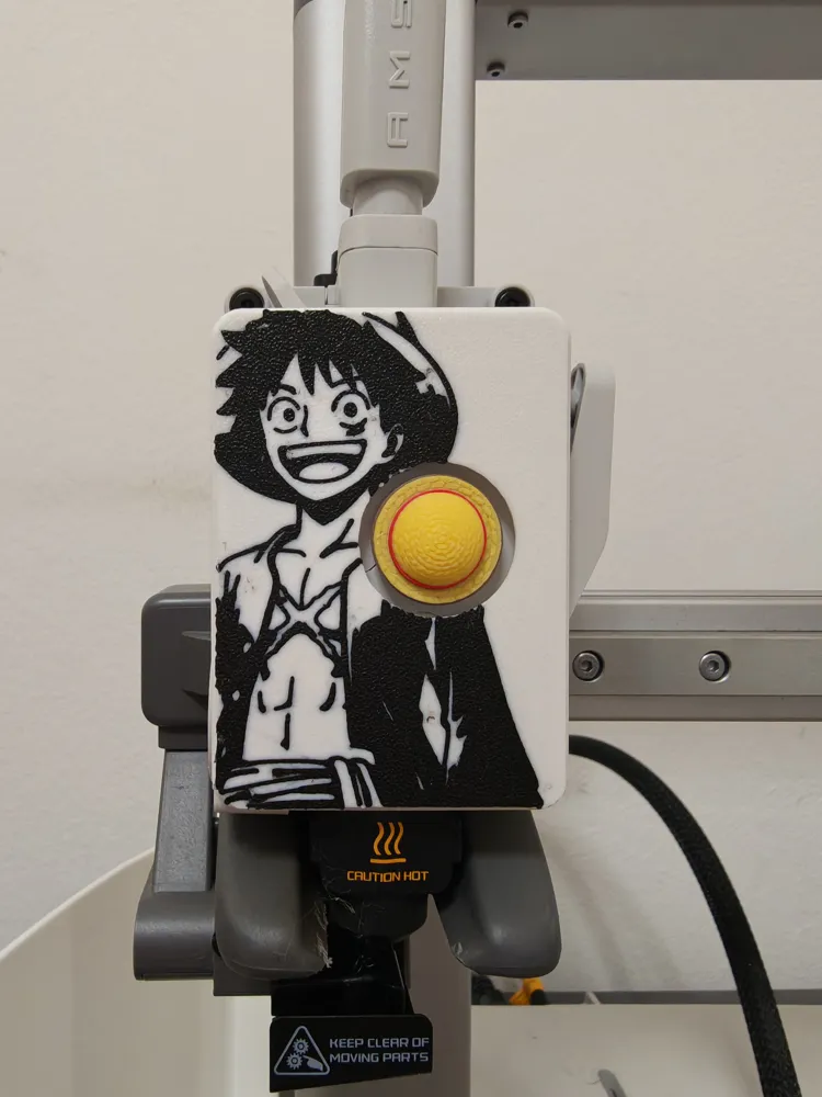 straw hat luffy one piece A1 - A1 mini extruder - Free 3D Print Model ...